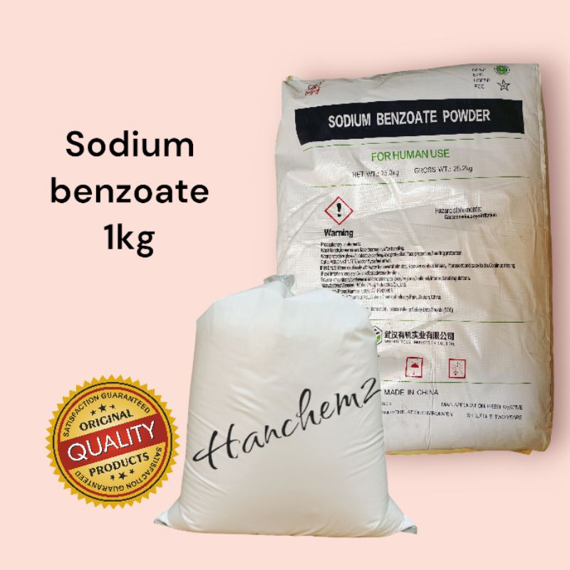 Jual sodium benzoate/benzoat/natrium benzoate/pengawet makanan @1kg ...