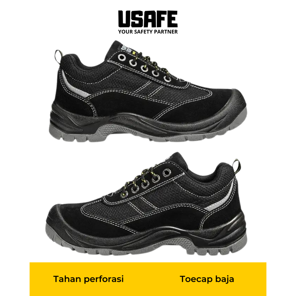 Jual ( GARANSI ) Sepatu Safety Jogger Gobi Hitam Black ORIGINAL ...