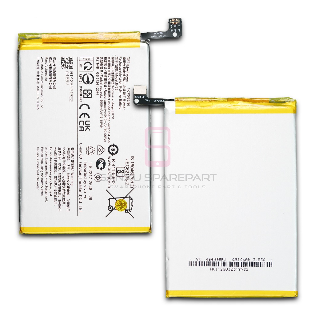 Jual Baterai B-S3 Vivo Y21 2020 / Y21S / Y21A / Y21T BS3 / Battery ...