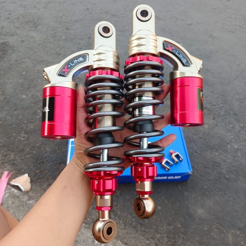 Jual Shock shock shockbreaker X-LINE 528 series Ukuran 280 JUPITER,FISR ...