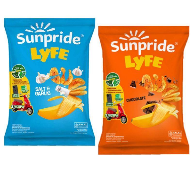 Jual sunpride Lyfe Cavendish banana chips keripik pisang chocolate ...