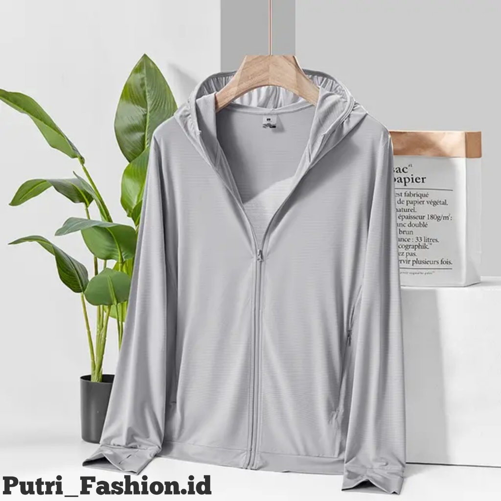 Jual Jaket Anti UV Olahraga Jaket Olahraga Running Lari fitness pria ...