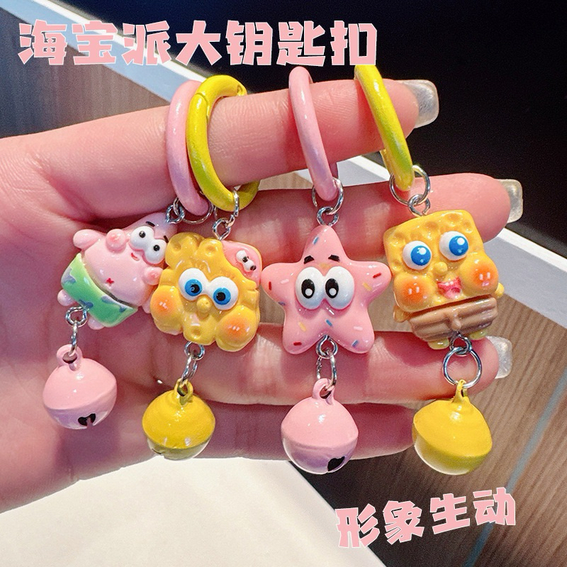 Jual BLANJA.ids GANTUNGAN KUNCI SPONGEBOB MINI / GANCI SPONGEBOB ...