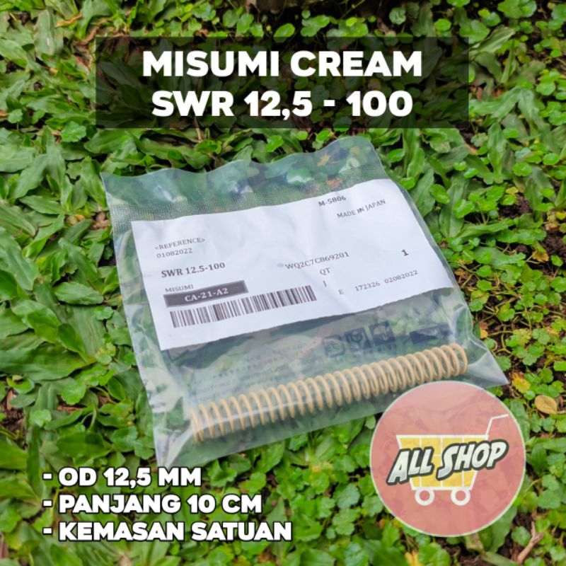 Jual Per Spring Misumi cream SWR 12,5-100 / Per Mizumi / Per spring ...