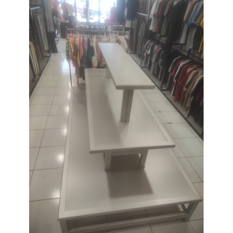 Jual Meja Aluminium 3 Tingkat P.240+190+150 L.120+70+30 T.40+35+35 ...