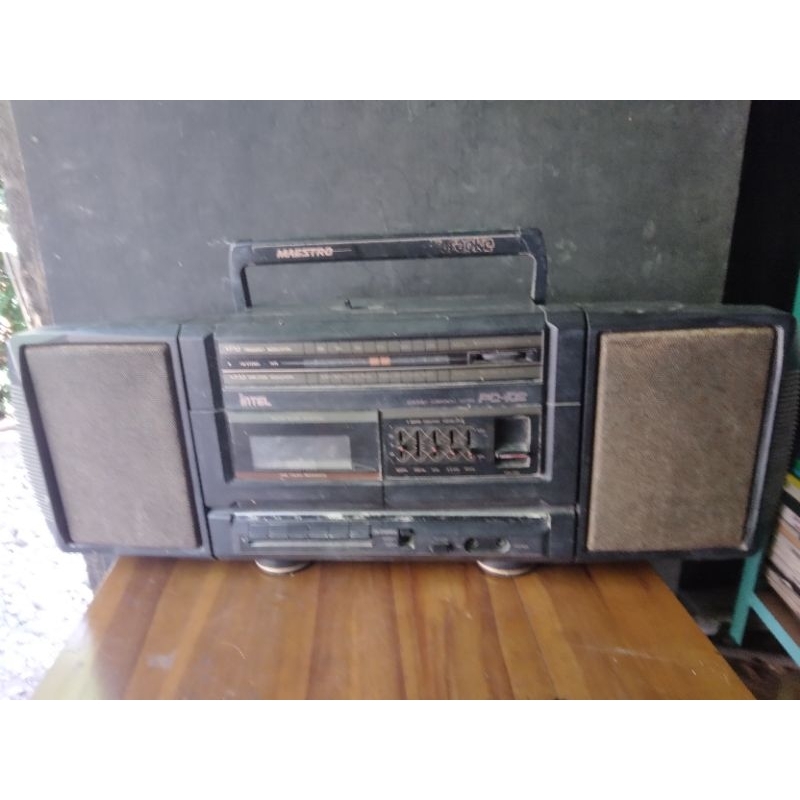 Jual RADIO TAPE COMPO INTEL - RADIO TAPE JADUL | Shopee Indonesia