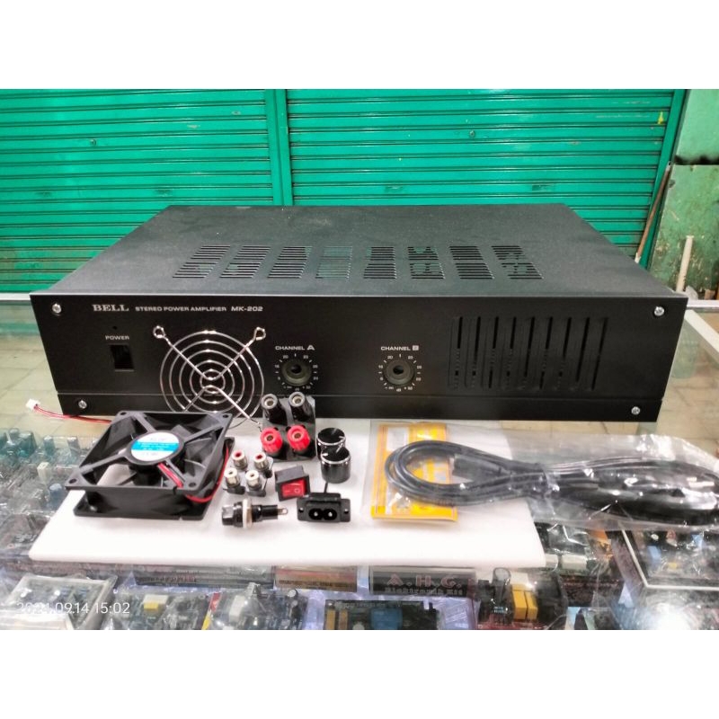 Jual BOK POWER AMPLIFIER MK202 BELL +ACC | Shopee Indonesia
