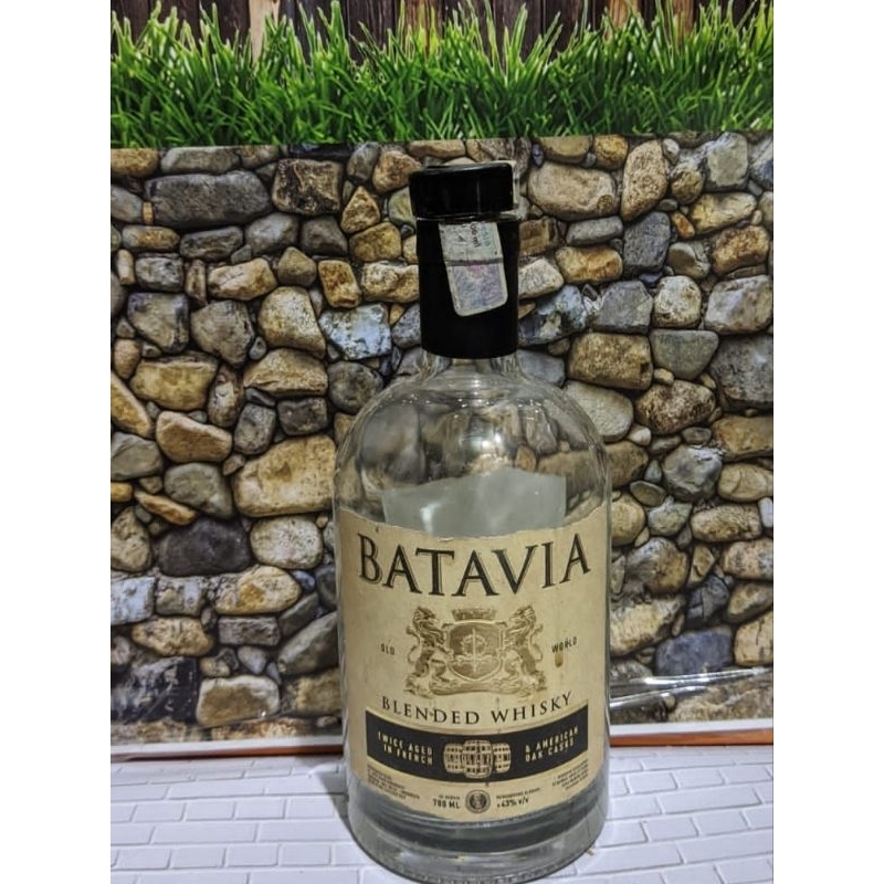 Jual Botol hiasan merk Batavia untuk hiasan pajangan , pajangan kamar ...