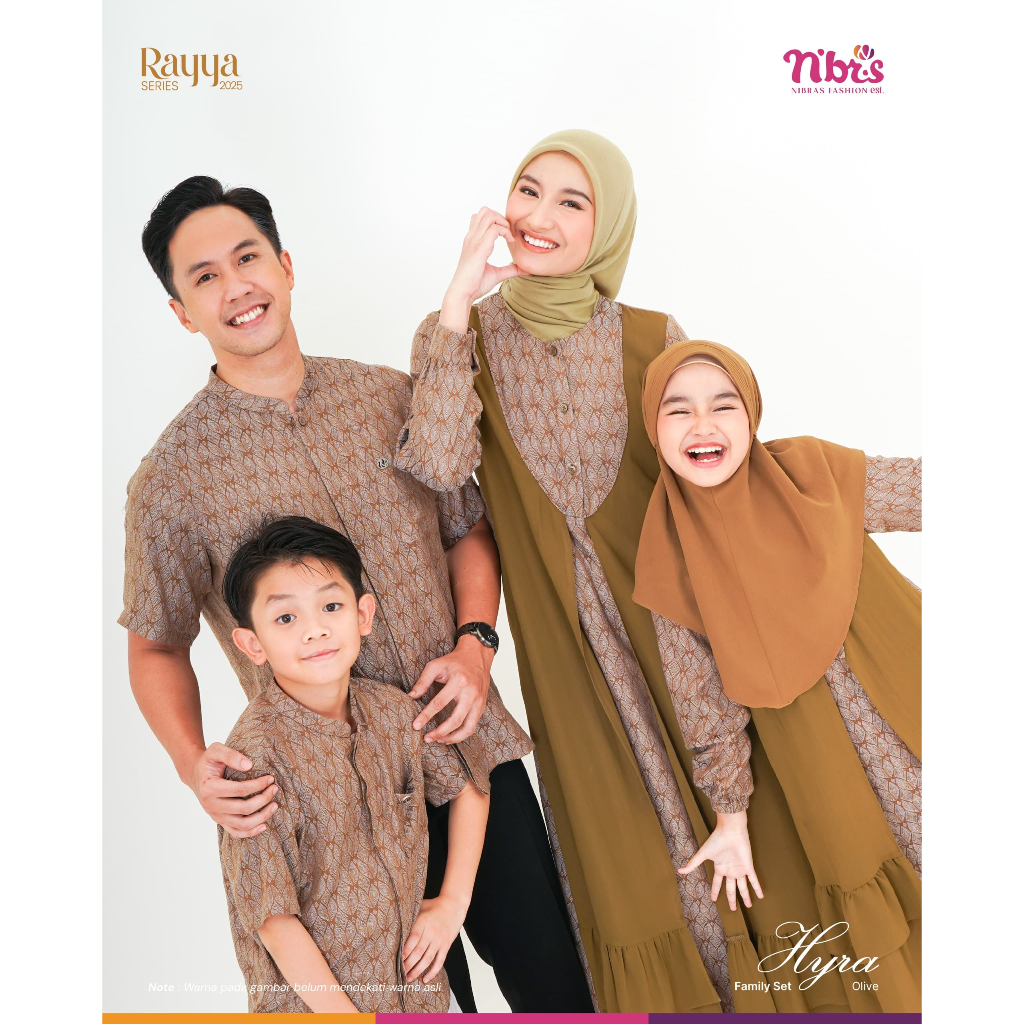 Jual rayya hayra olive by nibras sarimbit keluarga terbaru 2025 ...