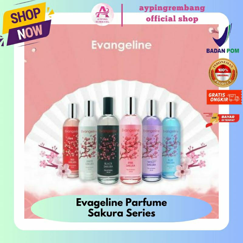 Jual Evangeline Parfume Sakura Series 100ml | Parfum Remaja | Shopee ...