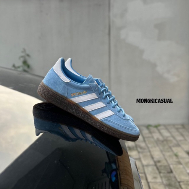 Jual Adidas Handball Spezial Ice Blue | Shopee Indonesia