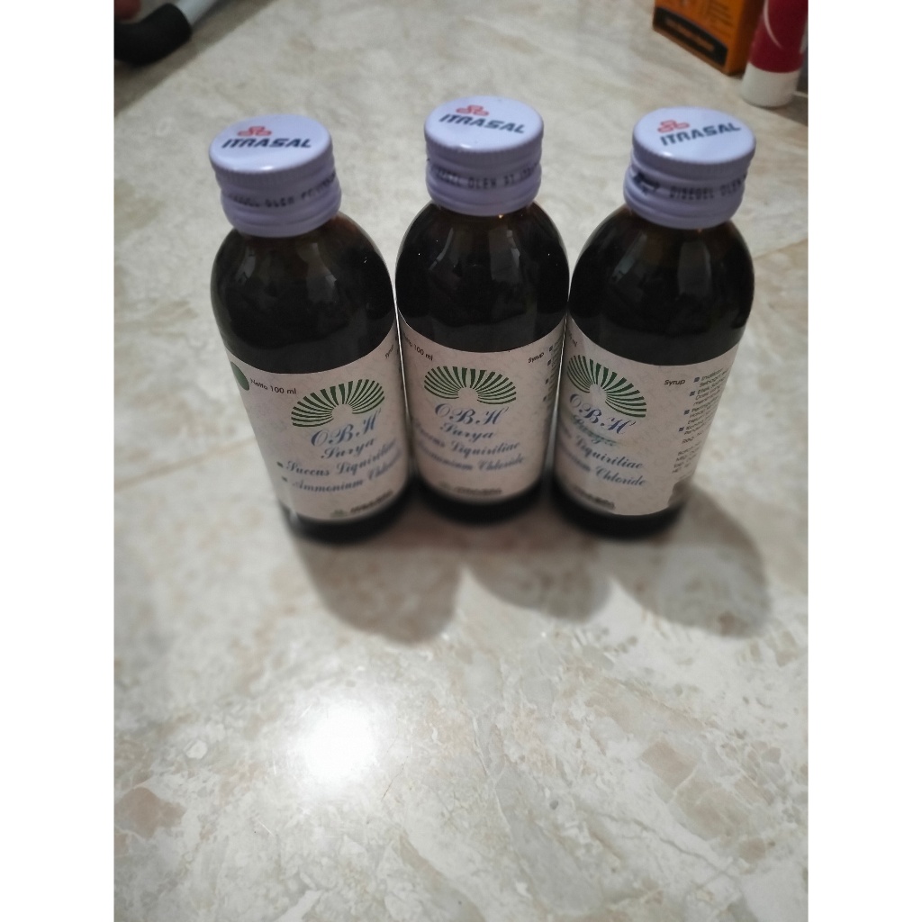 Jual OBH Surya ITRASAL 100ML obat batuk berdahak ( SIRUP ) | Shopee ...
