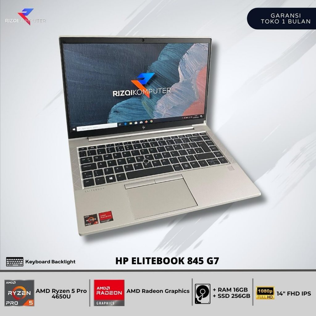 Jual HP Elitebook 845 G7 AMD Ryzen 5 Pro 4650U Ram 16GB SSD 256GB | Shopee Indonesia