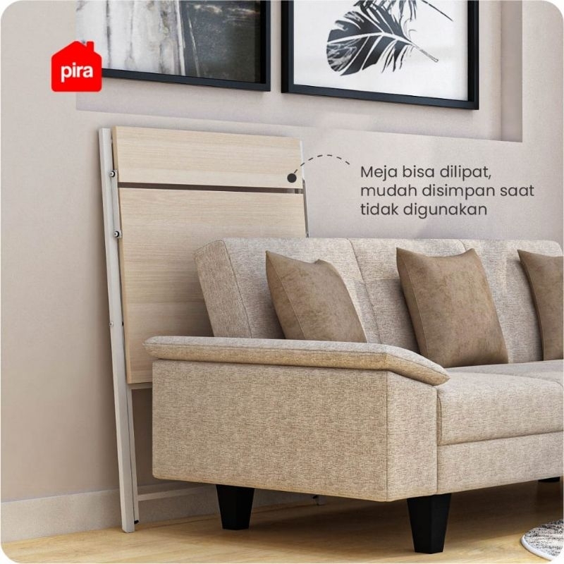 Jual Meja Kerja Lipat dengan Kaki Besi Pira Falten DK80 | Shopee Indonesia