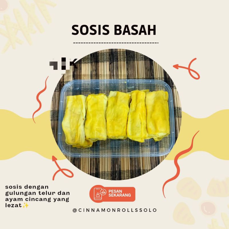 Jual Frozen Sosis Basah Premium Khas Solo | Shopee Indonesia