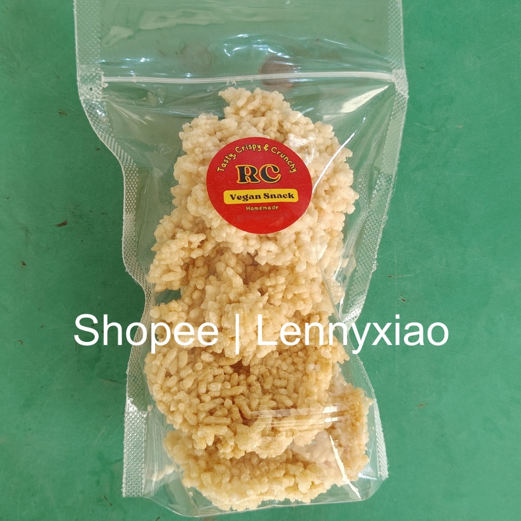 Jual Snack Beras Rengginang Bipang Vegetarian Vege RC Vegan Snack khas ...