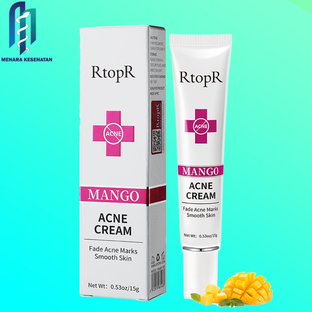 Jual RtopR Mango Acne Cream Menutrisi Mengatasi Jerawat Memudarkan ...