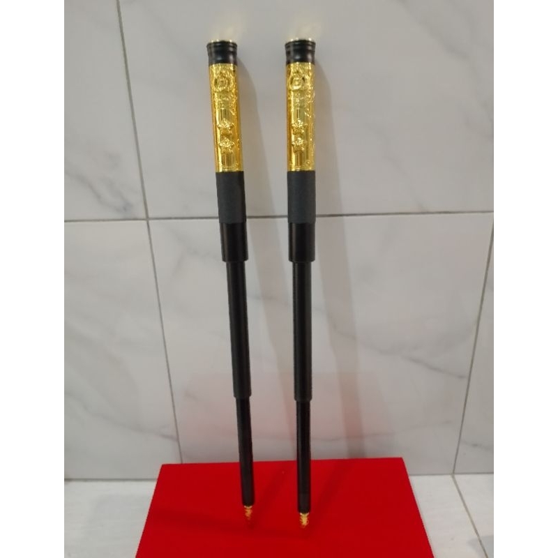 Jual Set Tongkat Komando Komandan Motif Ukiran terbaru custom Logo dan ...