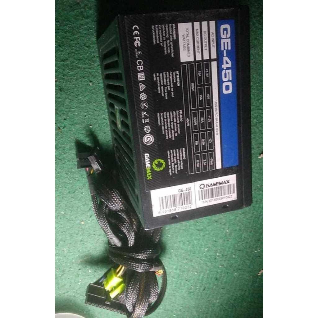 Jual PSU Gamemax GE 450 NORMAL | Shopee Indonesia