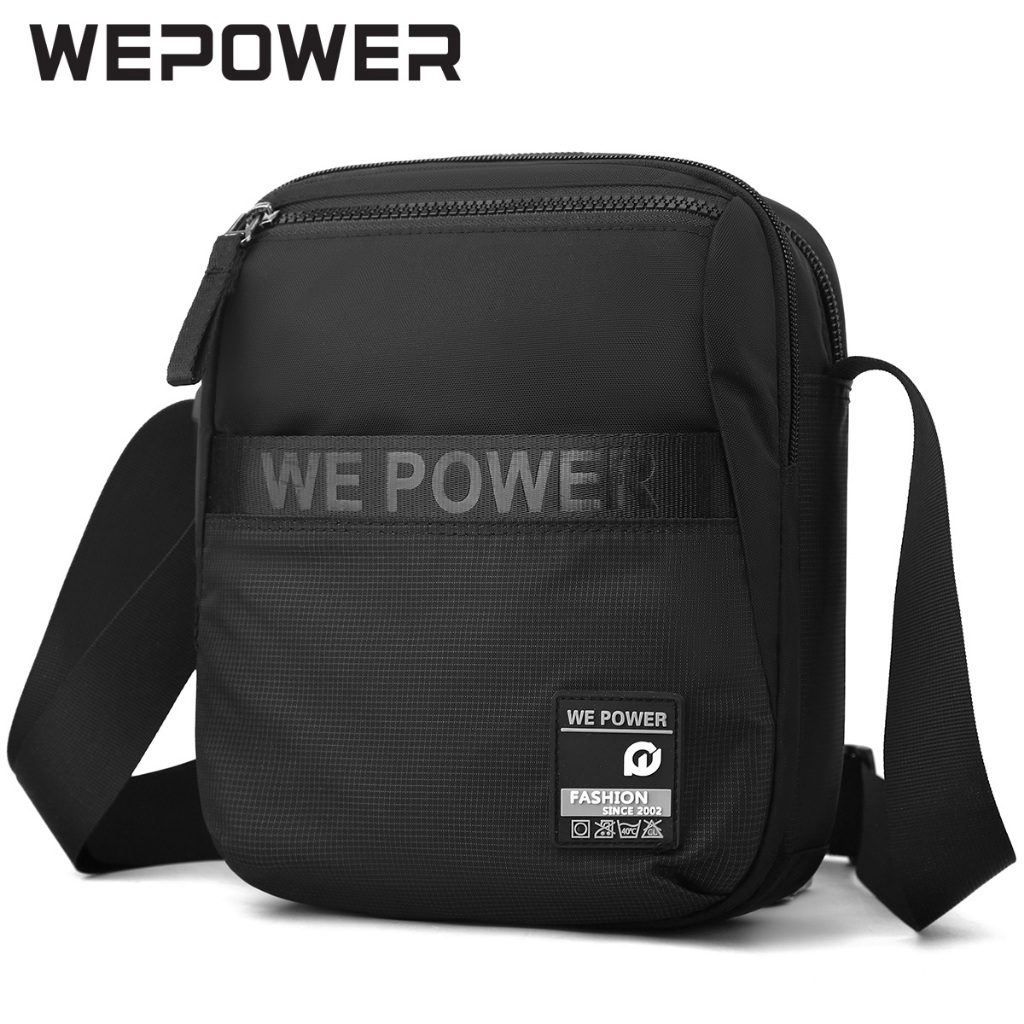Jual WEPOWER 8702 Tas Selempang Pria Sling Bag Anti Air WP | Shopee ...