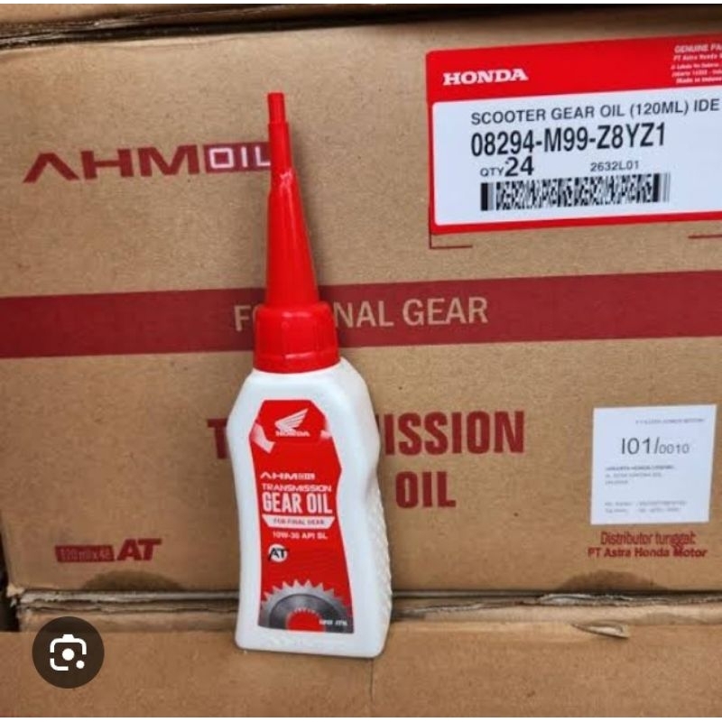 Jual OLI GEAR AHM 120ML ( 1 DUS ISI 48 BOTOL ) | Shopee Indonesia