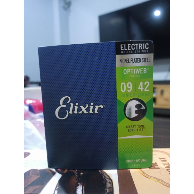 Jual Senar Elixir Electric 09 OPTIWEB | Shopee Indonesia