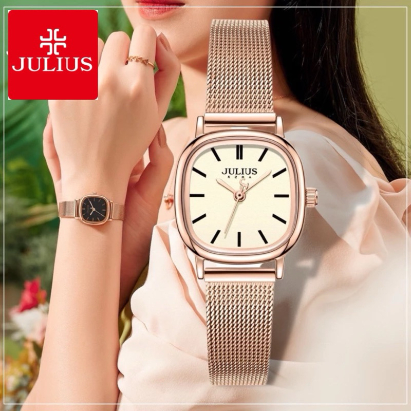 Jual JULIUS JA-1360 Original Official Jam tangan rantai wanita kecil ...