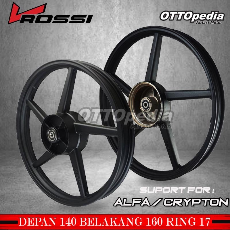 Jual V Rossi Velg Pelek Racing ALFA CRYPTON Palang 5 New Zigen Uk RIng ...