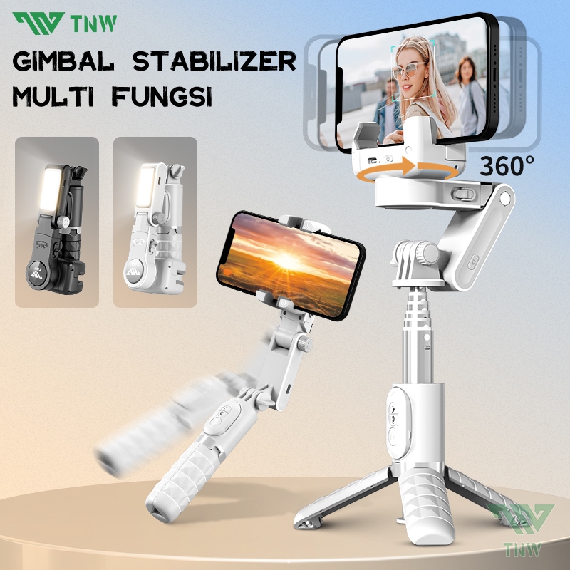 Jual TNW-Q18 Gimbal Stabilizer Handphone Gimbal Hp Stabilizer Tongsis ...