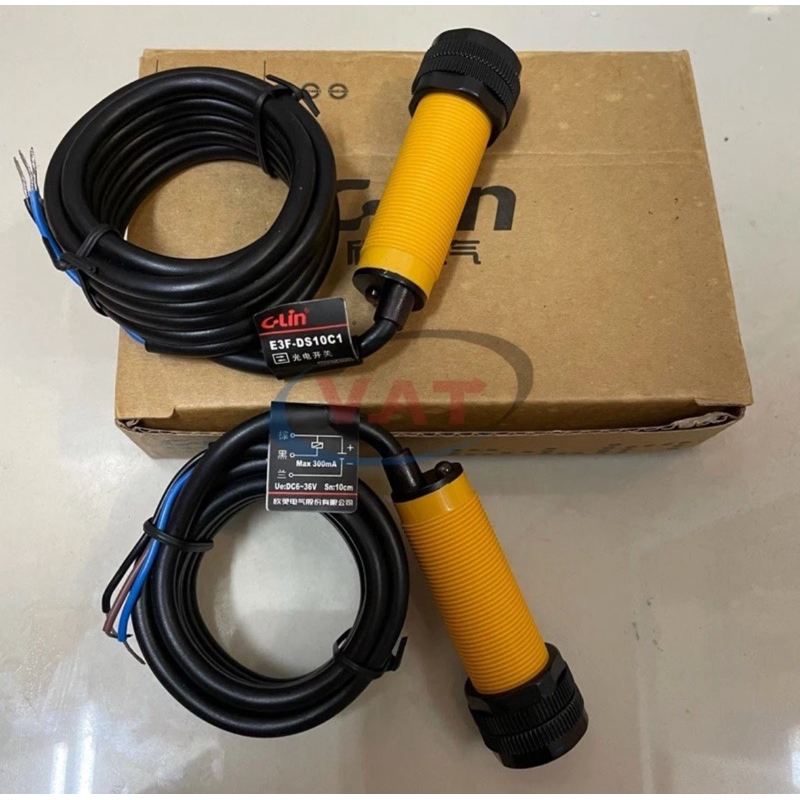 Jual Sensor C-Lin type E3F-DS10C1(DC 6-36V SN-10CM) | Shopee Indonesia