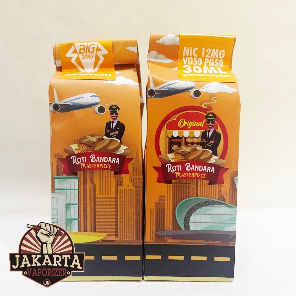 Jual PODS FRIENDLY ROTI BANDARA V1 ORIGINAL PODS 30ML 12MG BY BIG BENG ...