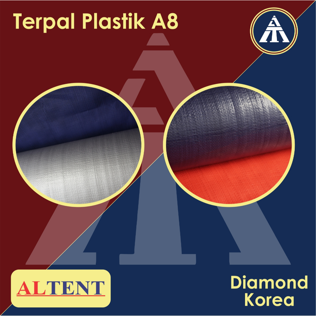 Jual Terpal Plastik Korea Diamond Type A8 ( Harga per m2 / Ukuran ...