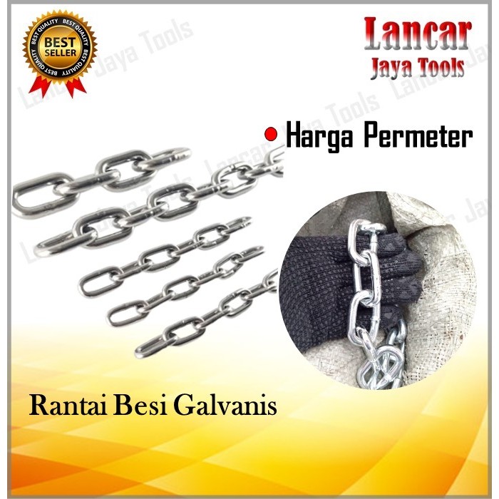 Jual Rantai Besi Super Besar Tebal Rantai Kapal Meteran / Rante Besi ...