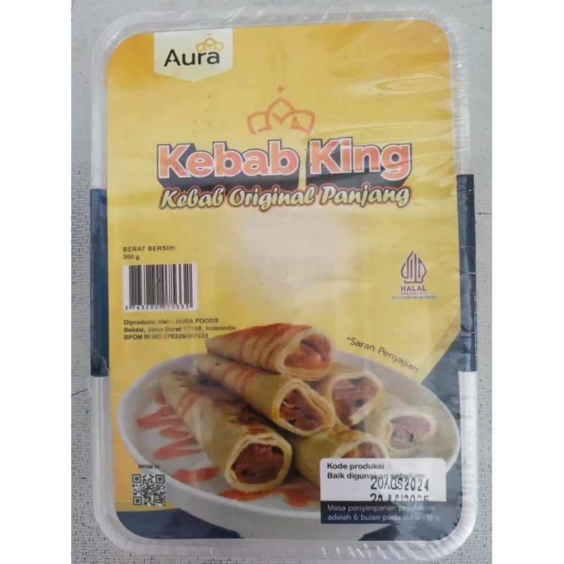 Jual KEBAB FROZEN KING 350GR | Shopee Indonesia