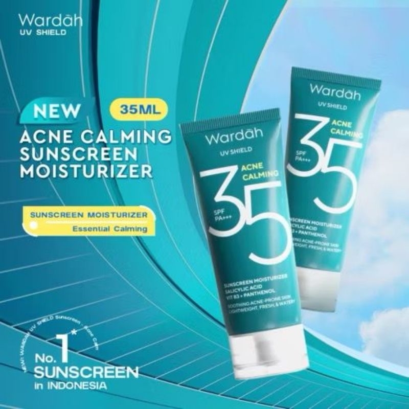 Jual Wardah UV Shield Acne Calming SPF 35 PA++ || Sunscreen Acne ...