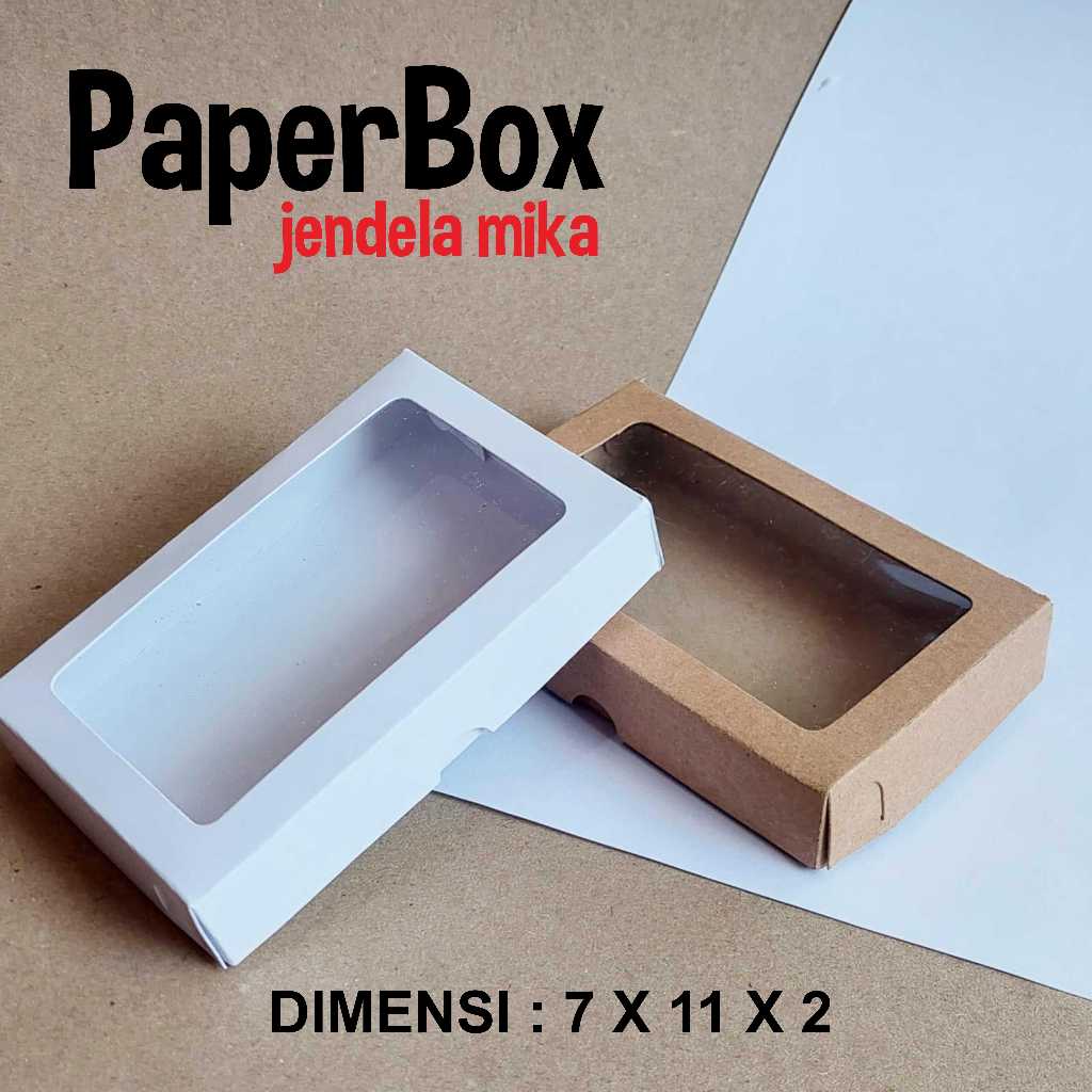 Jual PAPERBOX JENDELA MIKA 7 x 11 x 2 | kotak sovenir | Shopee Indonesia