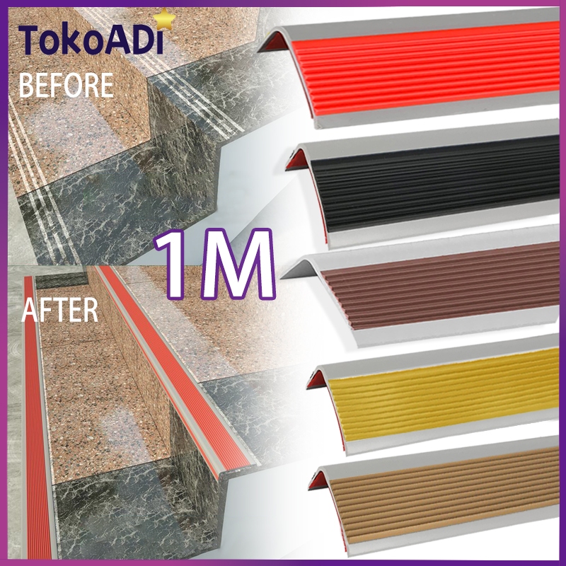 Jual Karet Ujung Tangga / Stepnosing Karet / Lis Karet / Lis Tangga ...