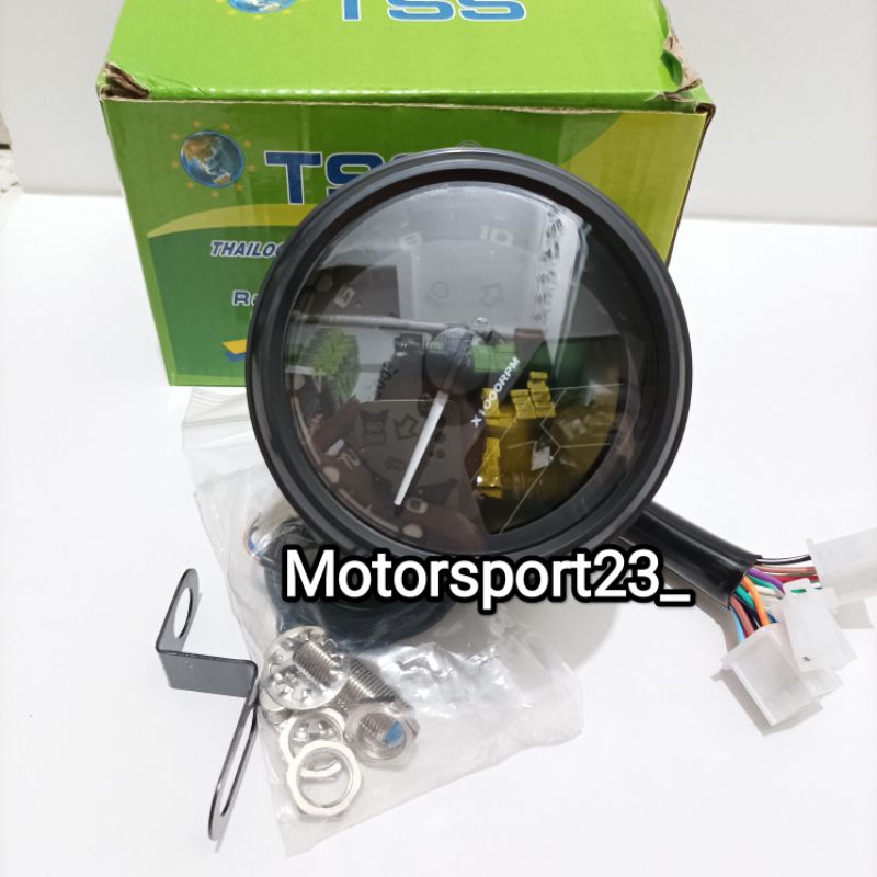 Jual Speedometer Babon Digital Bulat Plus Sensor Spidometer Spido Babon ...