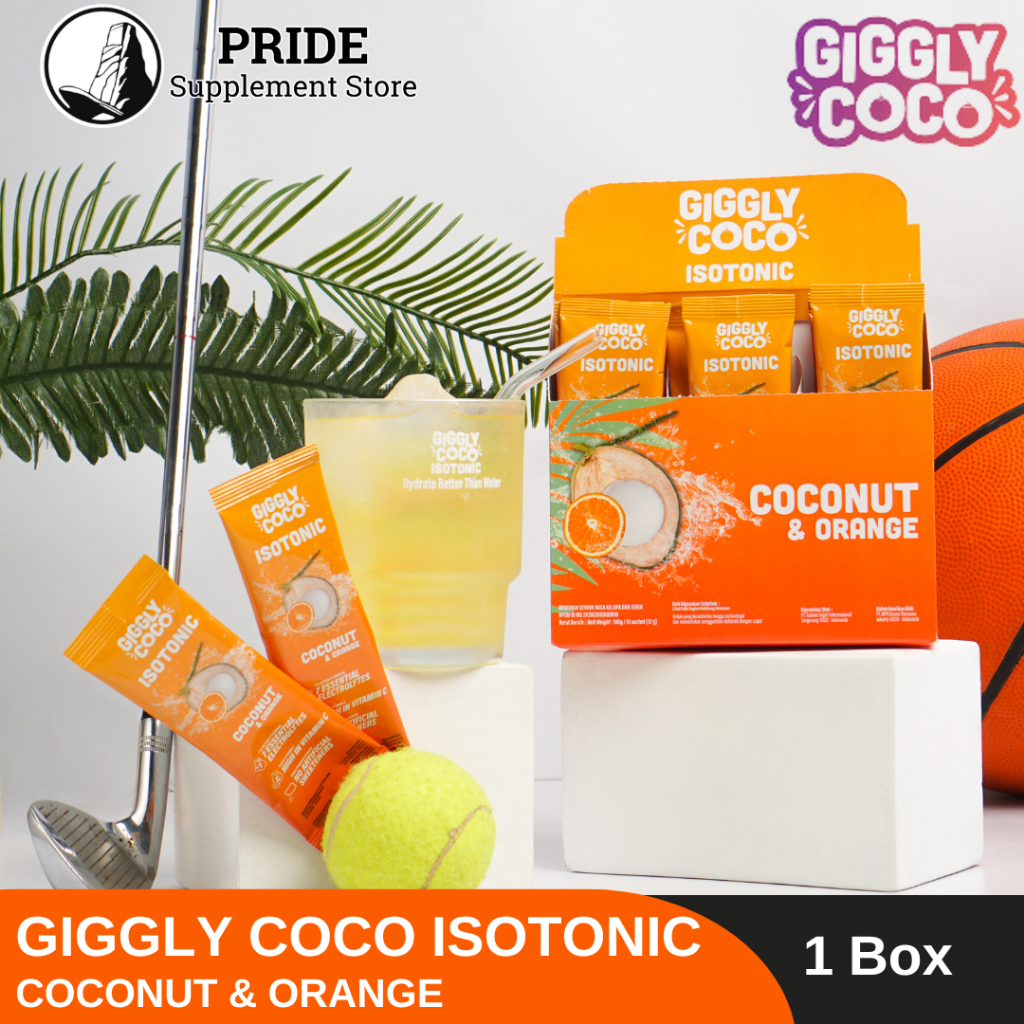 Jual Giggly Coco Isotonic Powder Box isi 15pcs | Shopee Indonesia