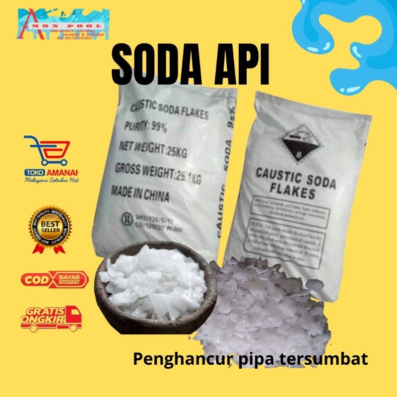 Jual soda api solusi saluran tersumbat | Shopee Indonesia