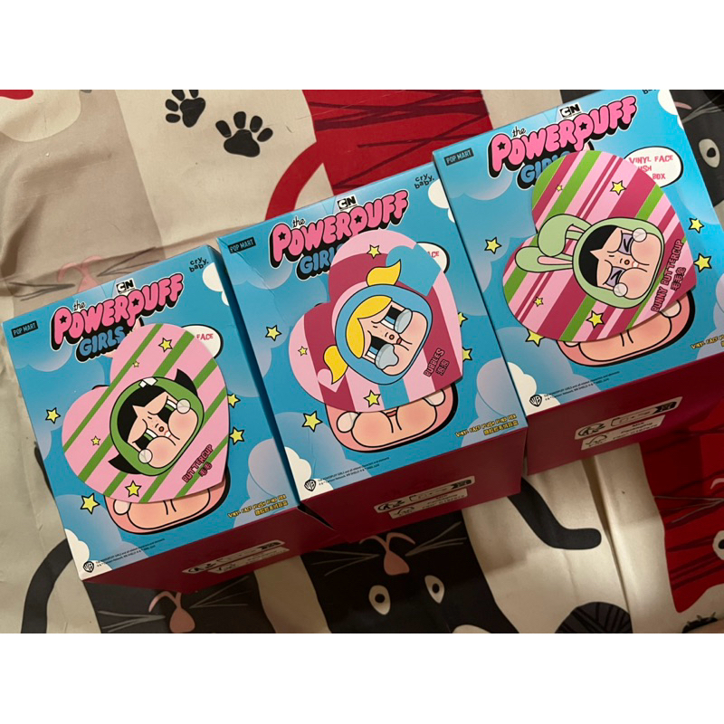 Jual Powerpuff Girls Popmart Crybaby Vinyl Face ( Original ) | Shopee ...
