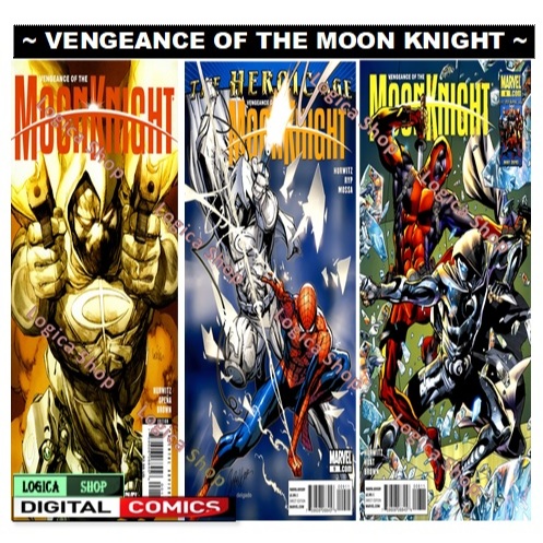 Jual Komik Digital Marvel - Vengeance of The Moon Knight Complete ...