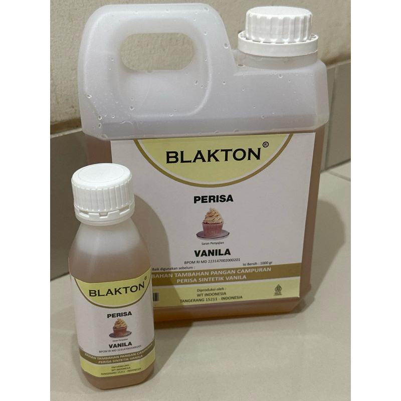 Jual perisa & essen vanila/vanilli Blakton premium 100gr (jamin wangi ...
