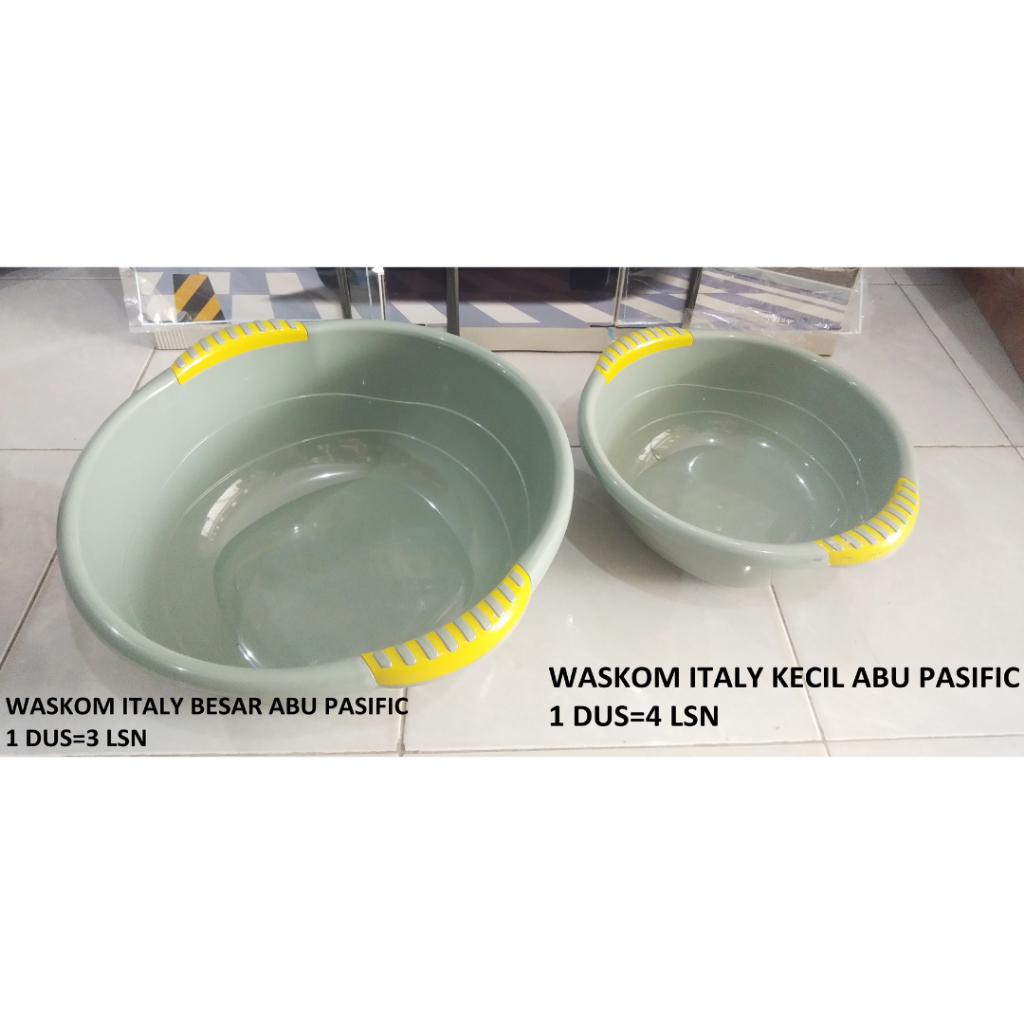Jual Baskom Plastik 3 ukuran besar, sedang, kecil / baskom plastik ...