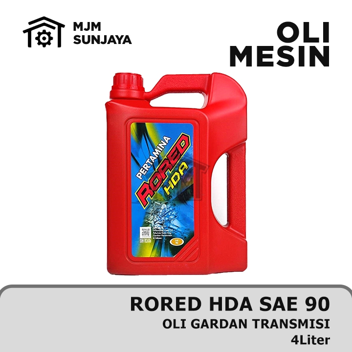 Jual Oli Transmisi Gardan PERTAMINA RORED HDA SAE 90 4 Liter Persneling ...