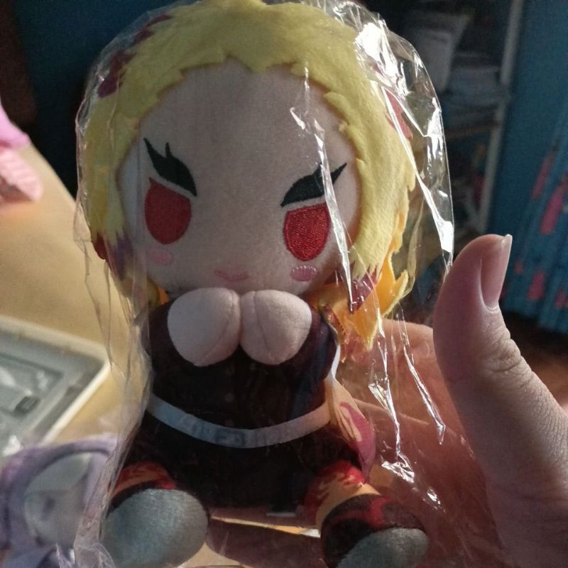 Jual Pitanui pin baby bayi plush Rengoku kyojuro demon slayer kimetsu ...