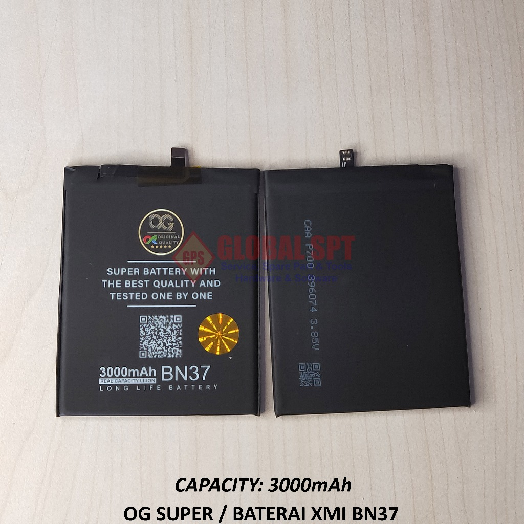 Jual OG SUPER / BATERAI XIAOMI BN37 / REDMI 6 / 6A / 6 PRO / BATRE ...