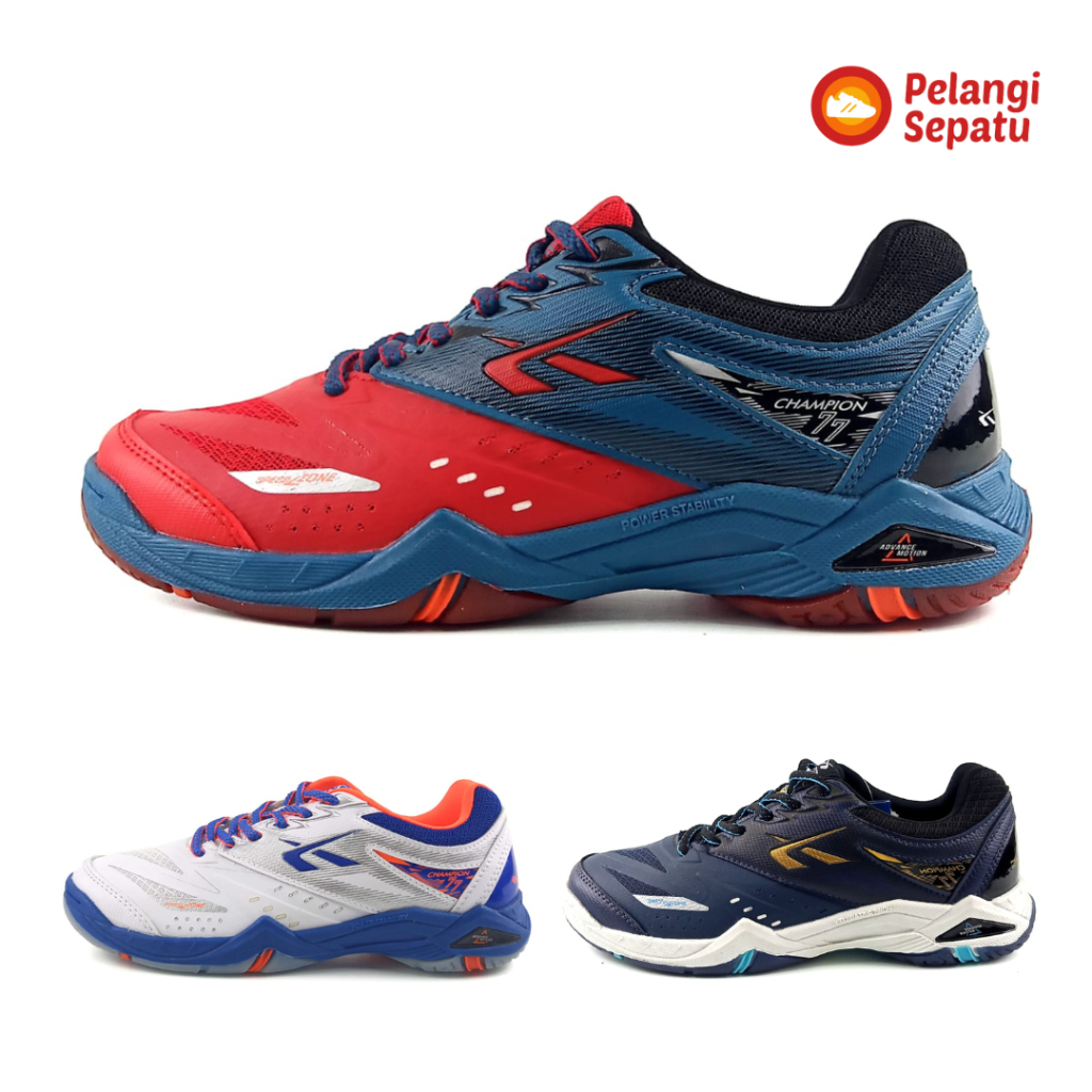 Jual Sepatu Bulu Tangkis Badminton Olahraga Pria Wanita Spotec Twister ...