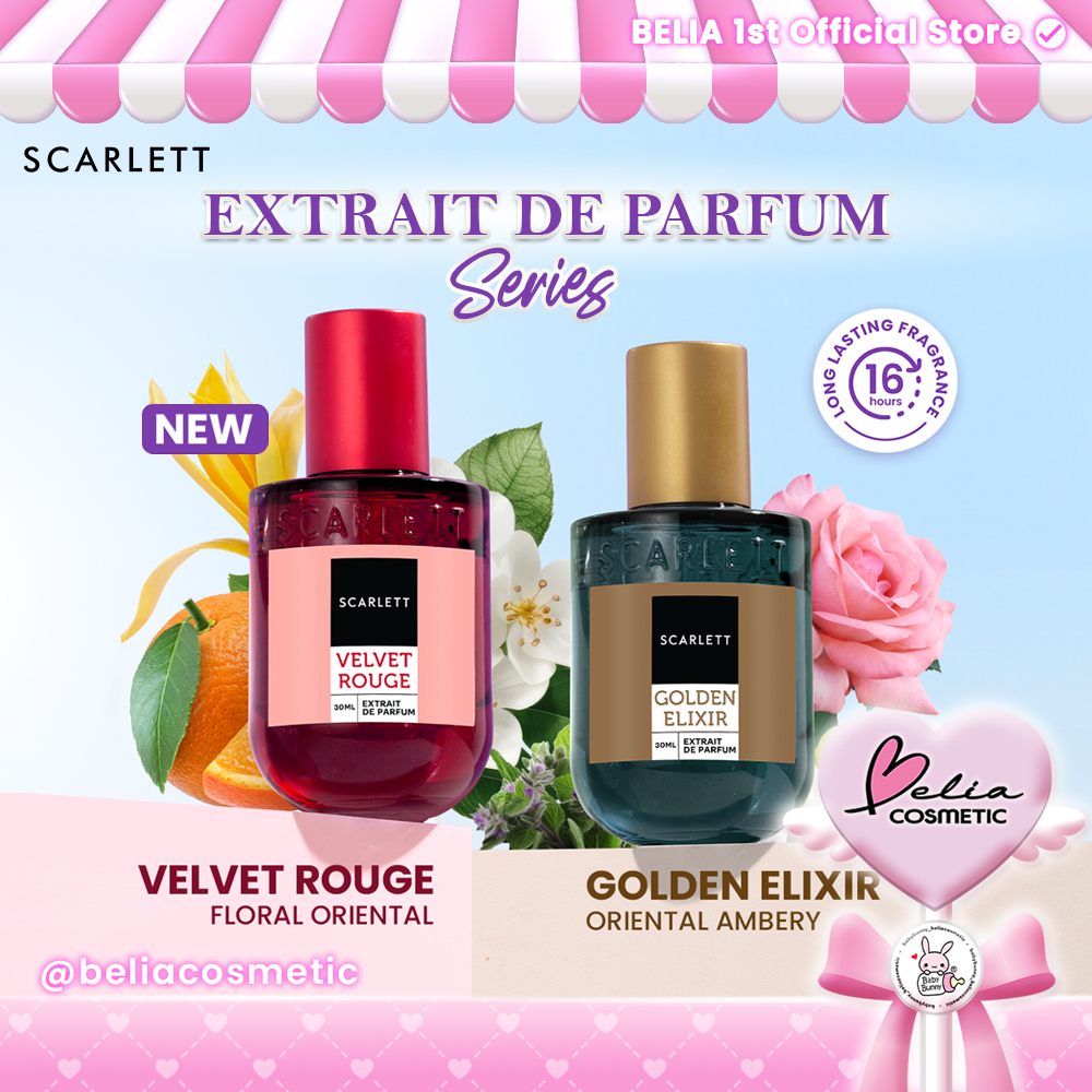 Jual BELIA SCARLETT Whitening Extrait De Parfum 30ml | Velvet Rouge ...