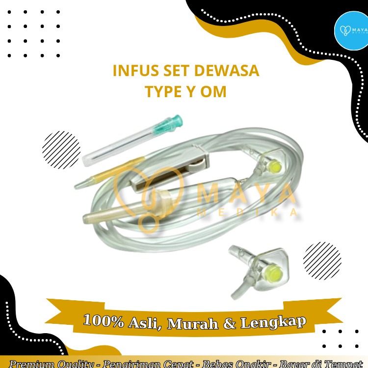 Jual Infus Set Dewasa Y Type OneMed Box | Shopee Indonesia